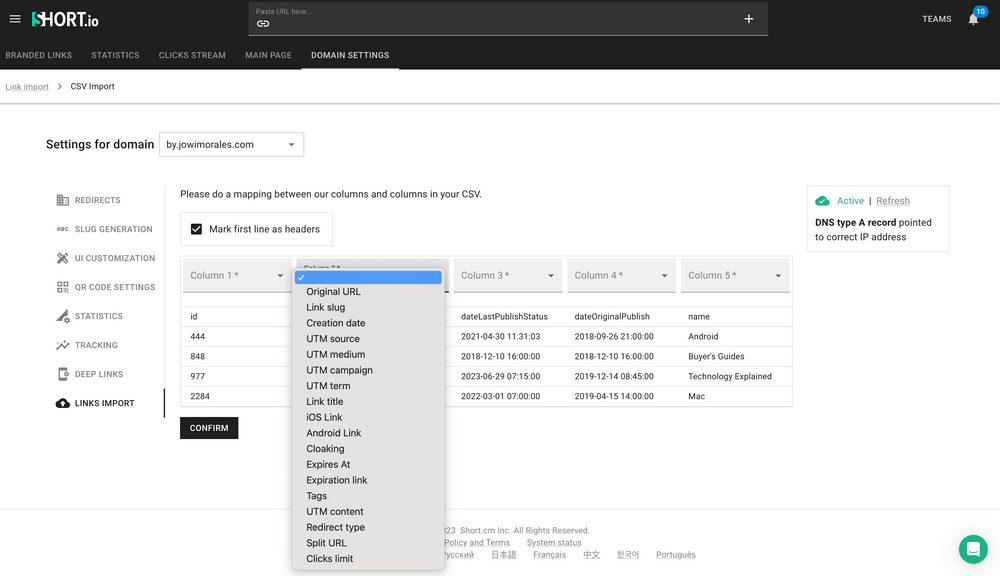 How to Shorten Links in Bulk