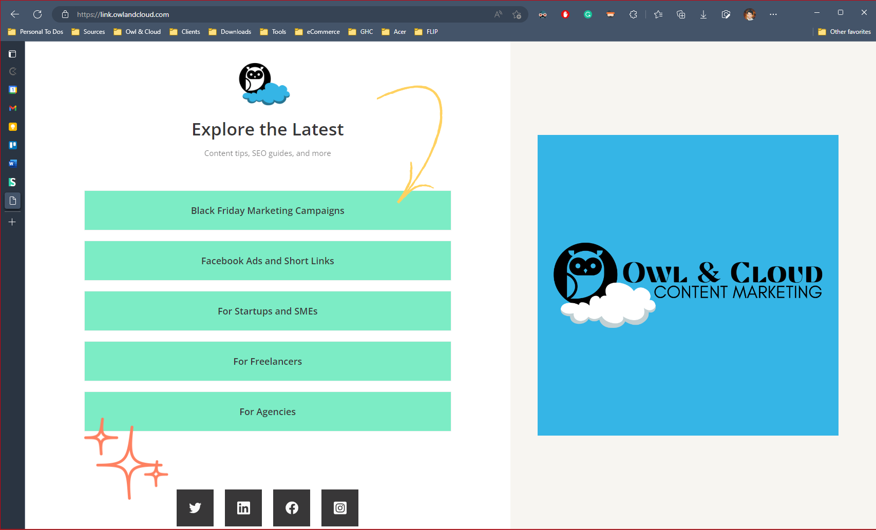 How to Create a Branded Link-in-Bio for Your Instagram and Other Social ...