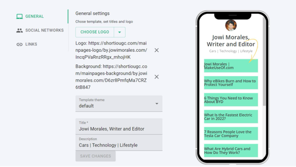 How to Create a Custom Link-in-Bio Page
